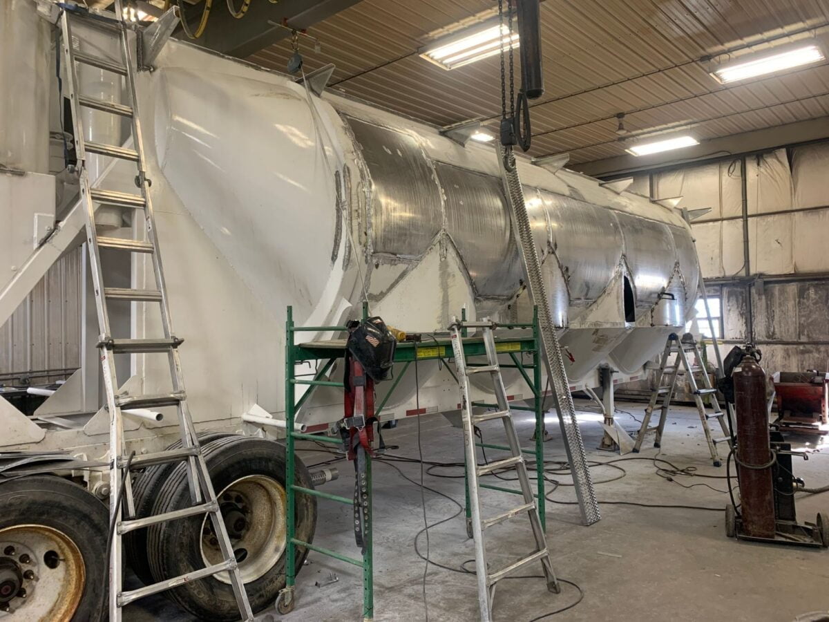 Refurbishment of Damaged Tanker Case Study - NIX® Industrial