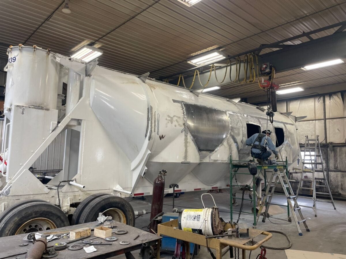 Refurbishment of Damaged Tanker Case Study - NIX® Industrial